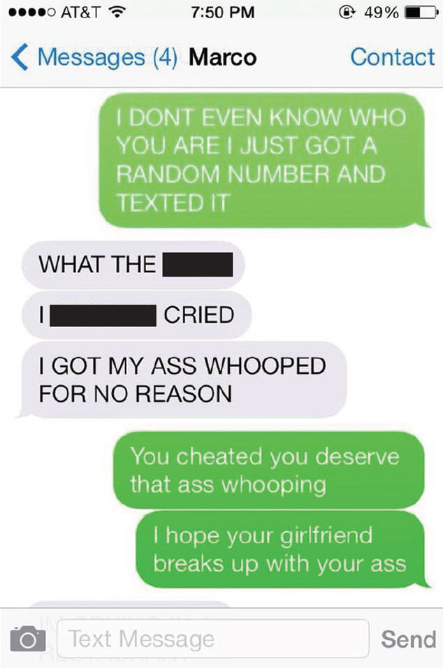 This Just May Be One Of The Greatest Wrong Number Text Pranks Ever E