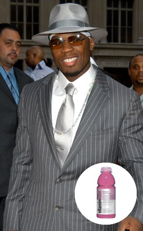 50 Cent, Vitamin Water from Star-Studded Snacks | E! News