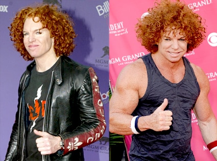 Carrot Top Then And Now
