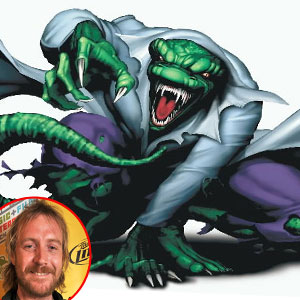 Amazing Spider-Man's The Lizard Revealed...by a Pez Dispenser?!