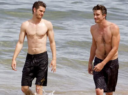 Caught! Andrew Garfield and Garrett Hedlund Continue Bromance at the ...
