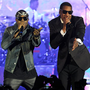 Kanye West and Jay-Z Bring Their Swagger to Otis Music Video | E! News