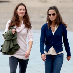 Kate Middleton und Pippa gemeinsam am Strand - E! Online Deutschland
