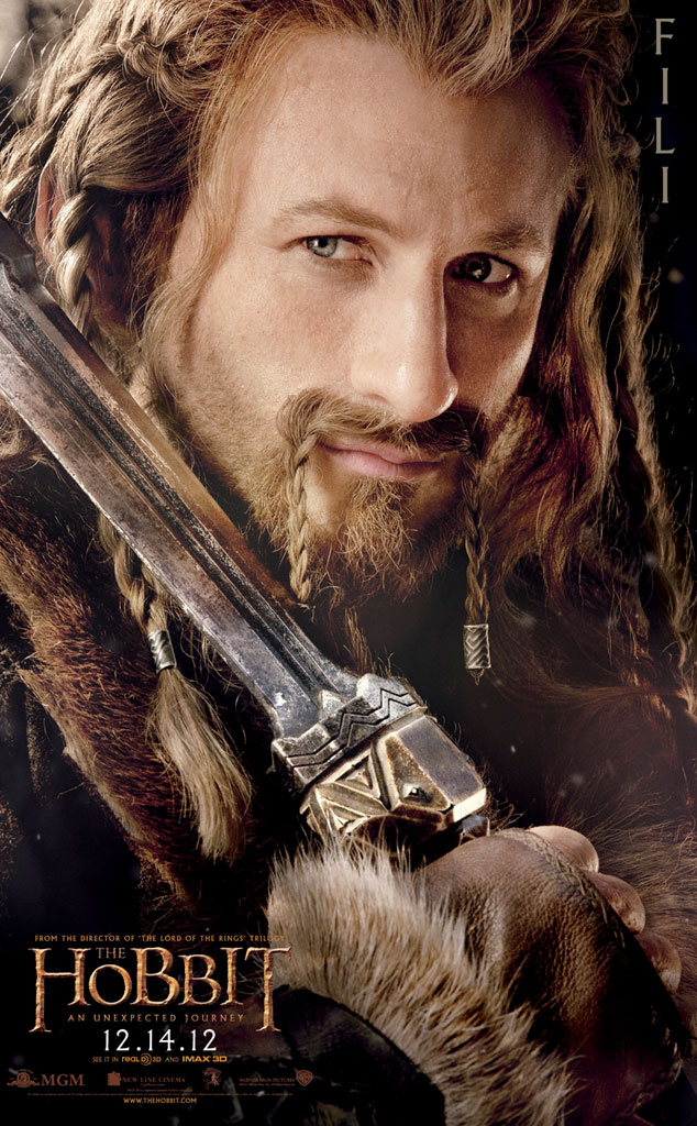 Fili from New Hobbit Posters: Dwarves Gone Wild! | E! News