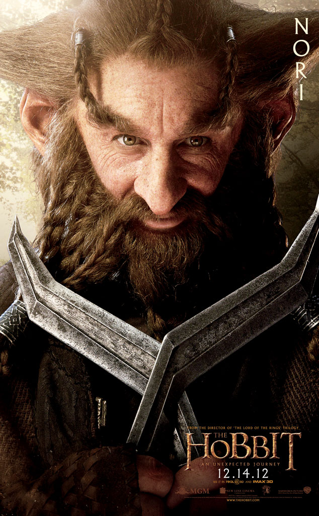 Nori from New Hobbit Posters: Dwarves Gone Wild! | E! News