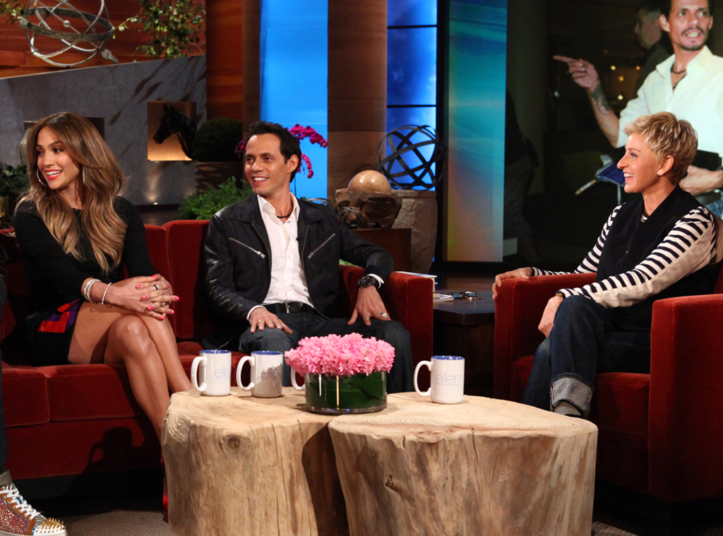 Jennifer Lopez, Marc Anthony Make Nice on Ellen - E! Online - CA