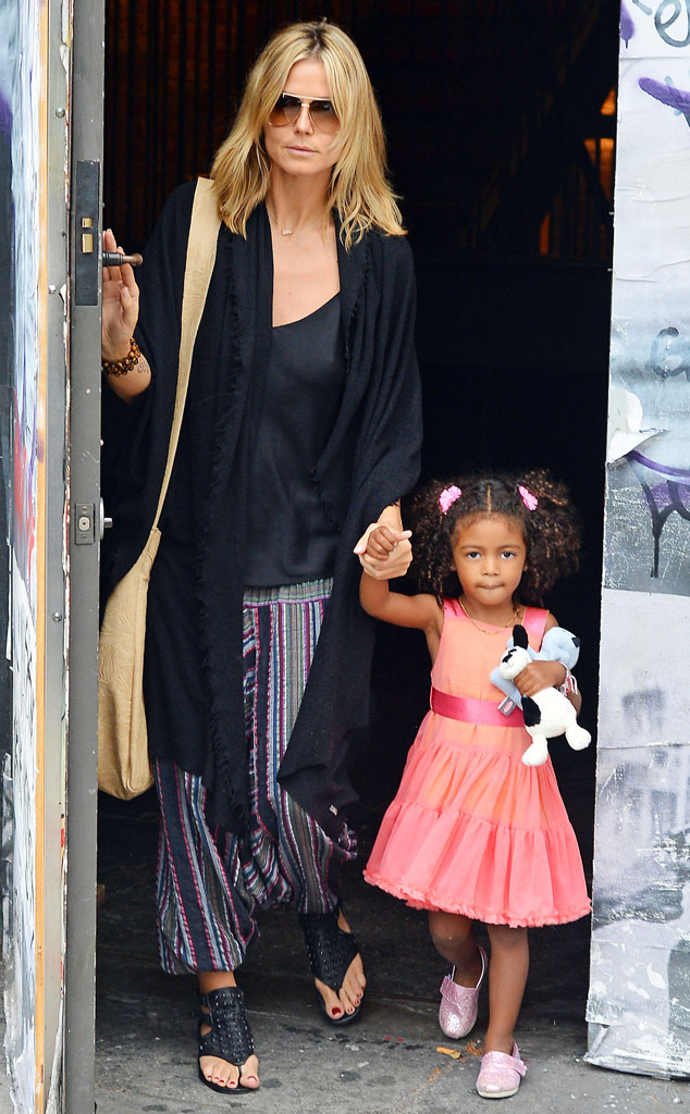 Heidi Klum & Lou Samuel from The Big Picture: Today's Hot Photos | E! News