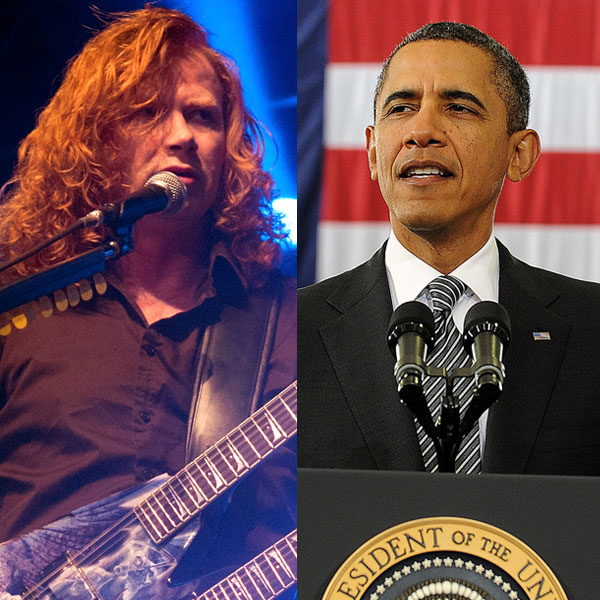 Megadeth Singer Accuses Obama of Staging Shootings - E! Online