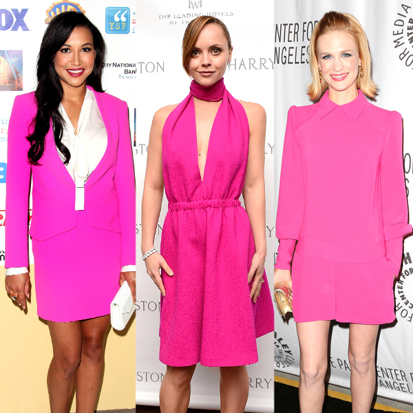 Trend Alert! Emma and January Are Pretty in Pink - E! Online
