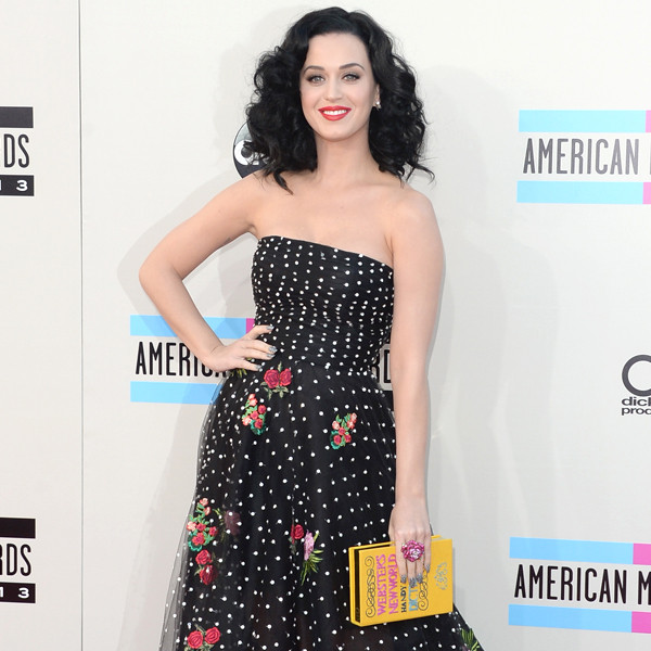 AMAs Mani Cam: Check Out Katy Perry's Pretty Polka-Dot Nails