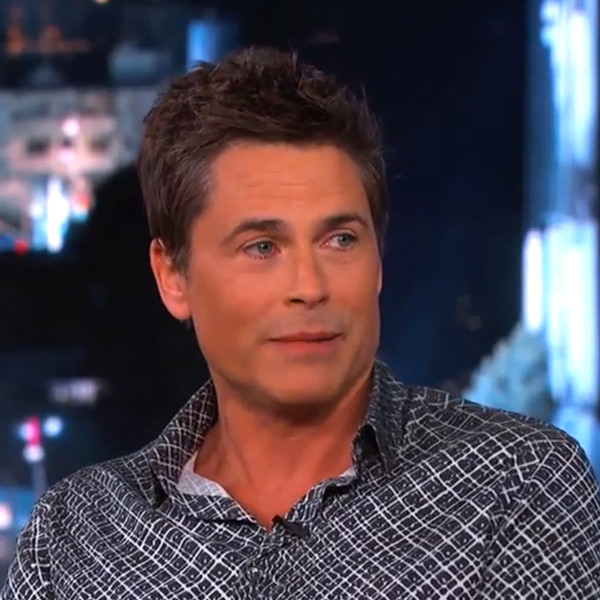 Rob Lowe Confesses He's an "Inappropriate Frat Dad"