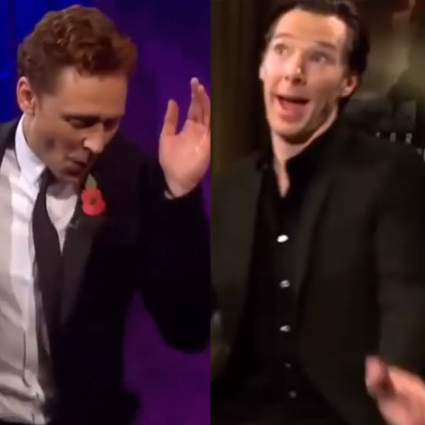 Watch Tom Hiddleston and Benedict Cumberbatch's Epic Dance-Off