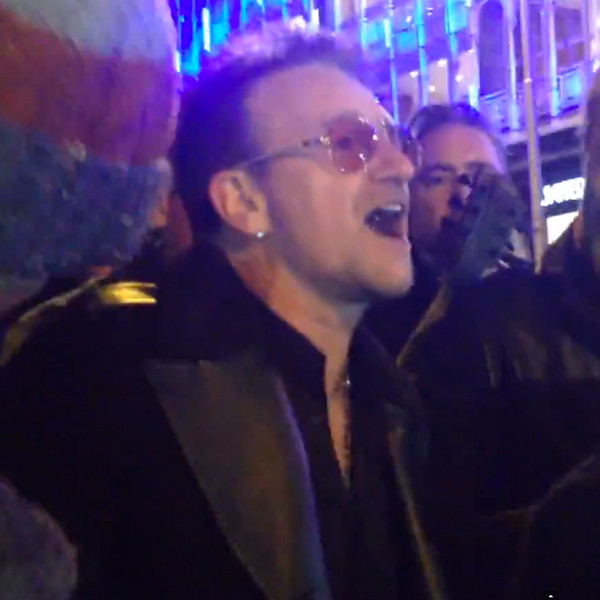 Watch: Bono Sings Christmas Songs for Charity