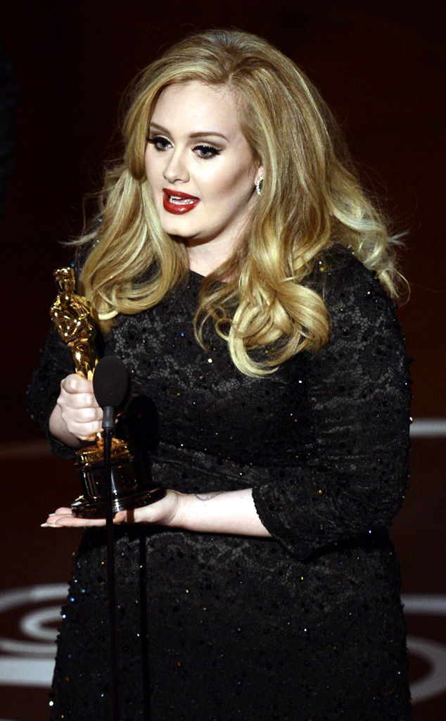 2013 Oscars: Adele's "Skyfall" Performance - E! Online