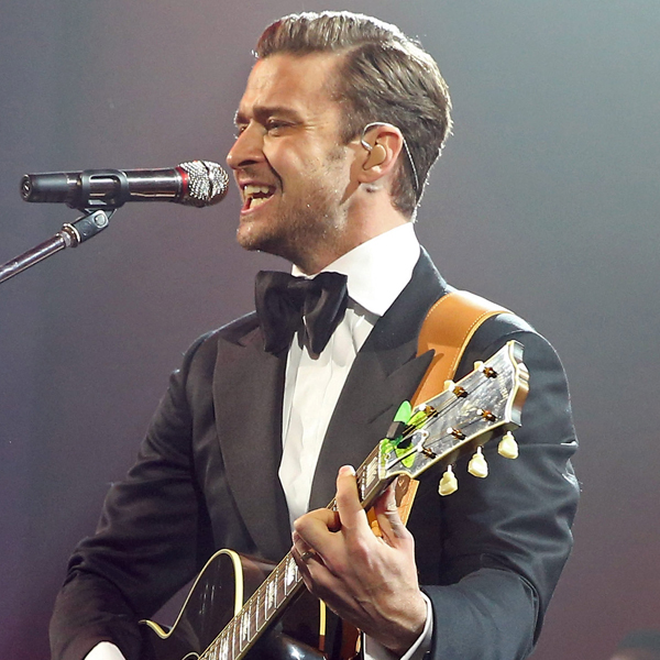 Justin Timberlake Surprise Performer at Pre-Grammys Party