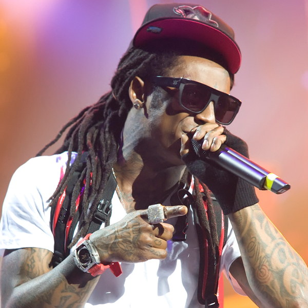 Lil Wayne Steps on Stars and Stripes