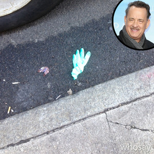 Tom Hanks' Glove Love: Star Posts Hilarious Pics of Missing Mittens ...