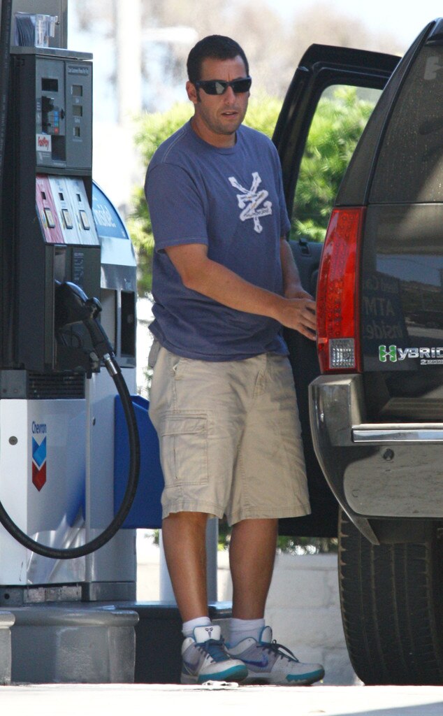 Adam Sandler from Hybrid Hollywood: Stars in Eco-Friendly Cars | E! News