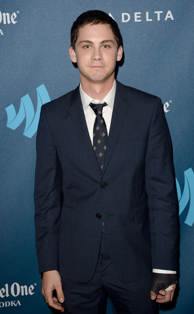 Logan Lerman from 2013 GLAAD Media Awards: Star Sightings | E! News