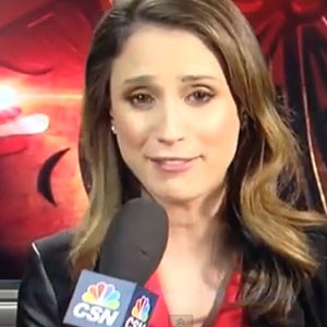 Whoops! Newscaster Slips On Air, Talks "Sex" in Sports - E! Online
