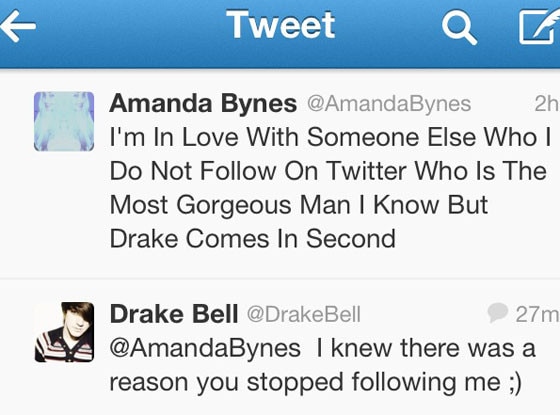 Amanda Bynes Twitter Drake Response