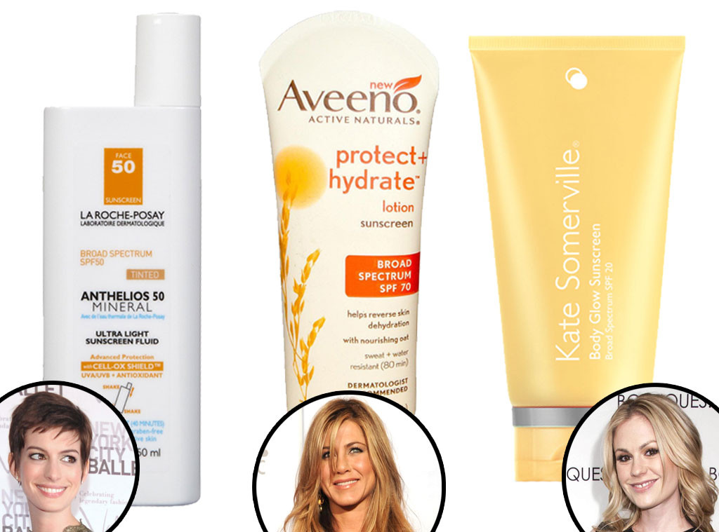 Celebs' Favorite New Sunscreens - E! Online - CA