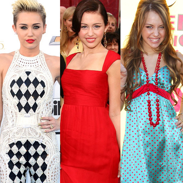 Watch: Miley's Style Evolution, From Disney to Dang, Girl!