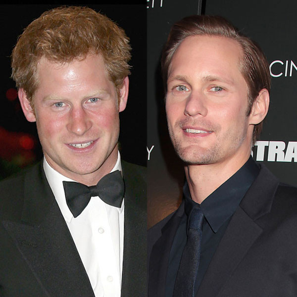 Alexander Skarsgård Talks Spooning Prince Harry