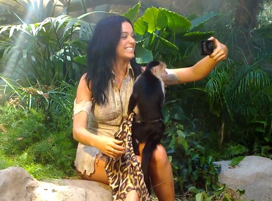 Go Behind The Scenes Of Katy Perrys Roar Music Video E News