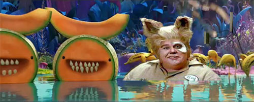 Barfolomew Soaks His Mangy Feet In Cantaloupe Water from Cloudy With A ...