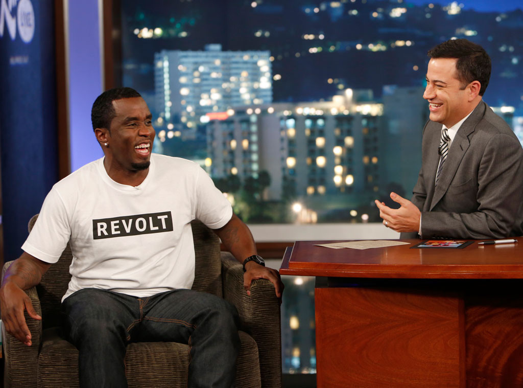 Sean "Diddy" Combs Admits to Drinking Before Jimmy Kimmel Interview ...