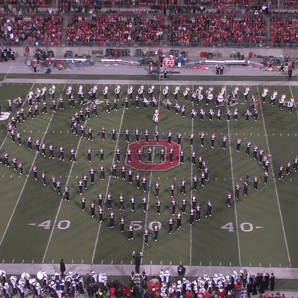 Watch: This Marching Band's Most Impressive Halftime Show Ever