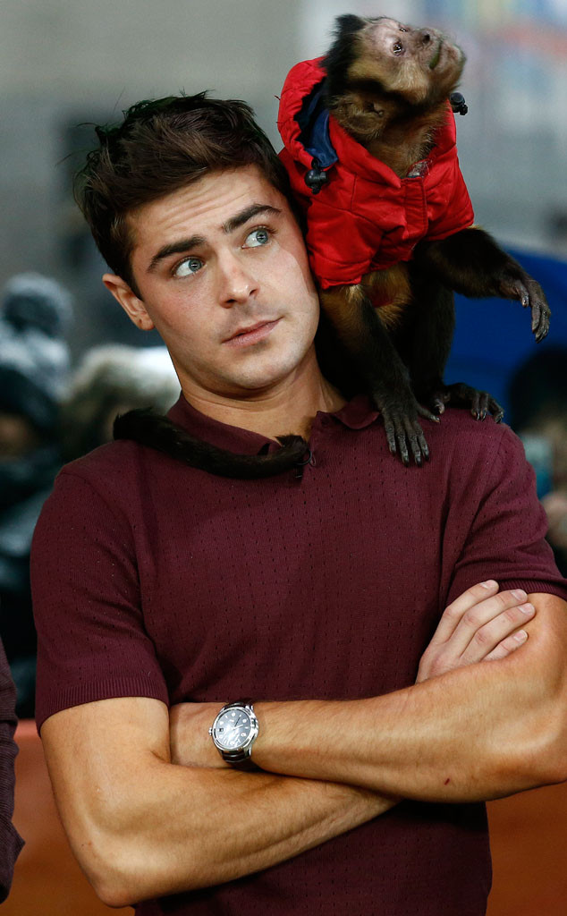 Photos from Zac Efron and Animals