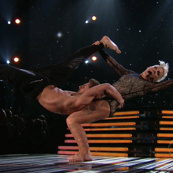 Pink Brings Her Gymnastics Back to the Grammys - E! Online