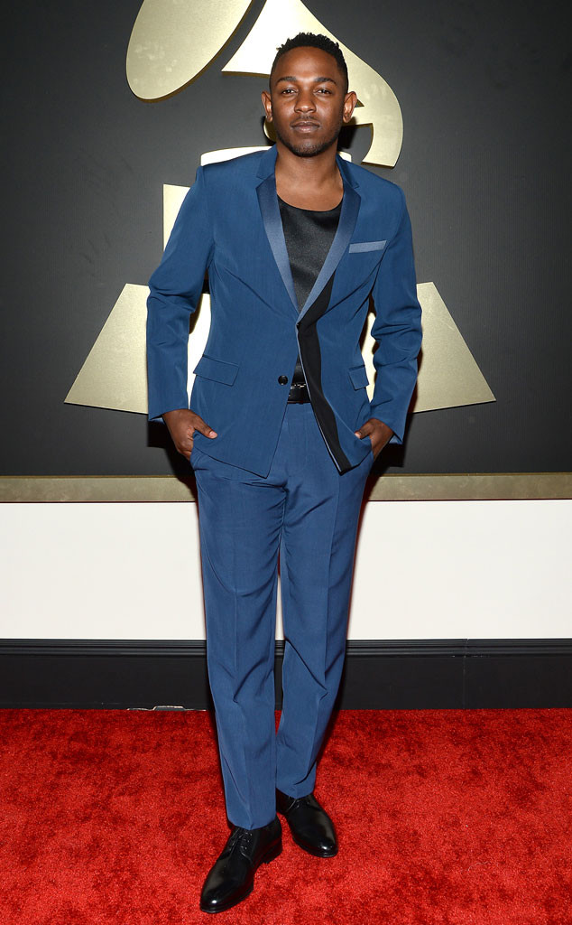 Kendrick Lamar from Stylish Men at the 2014 Grammy Awards | E! News