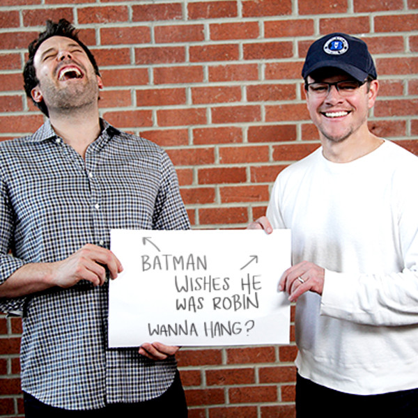 Ben Affleck and Matt Damon Make Fun of Each Other in Hilarious Video ...