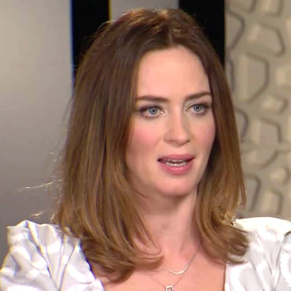 Emily Blunt Says John Krasinski Cried Watching What Movie?!