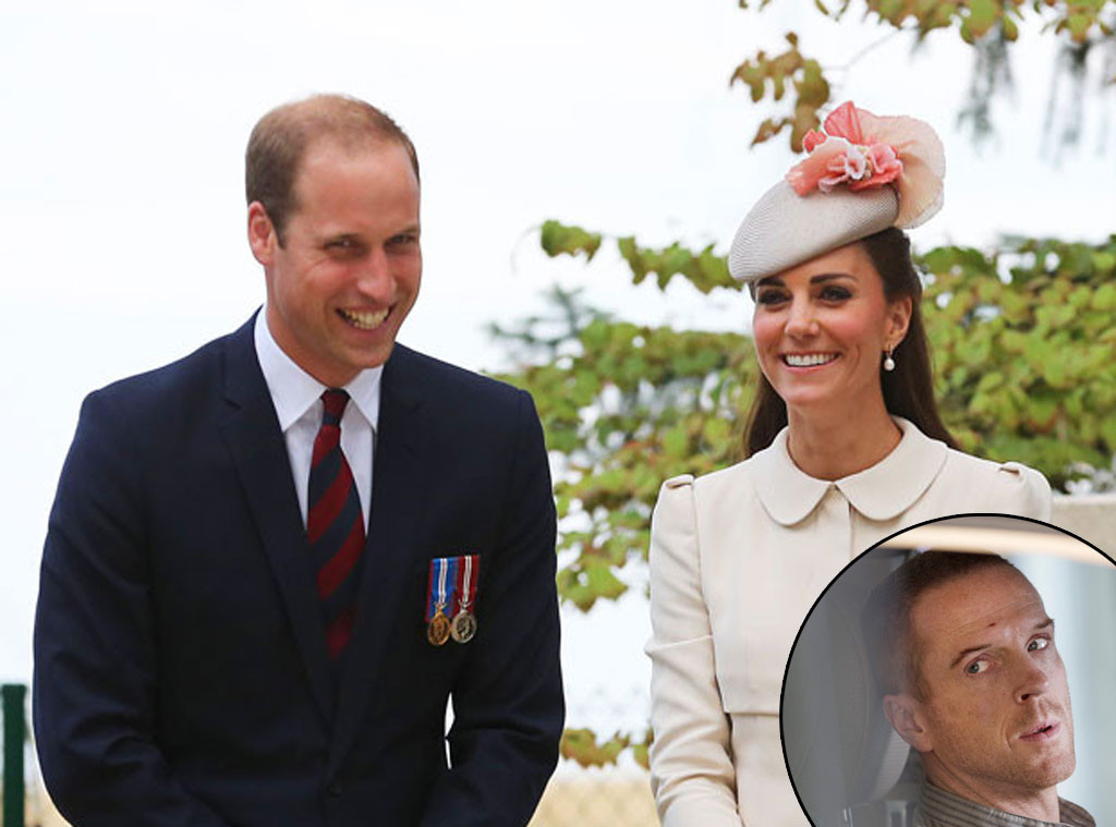Will & Kate Are Big Homeland (and Brody) Fans! - E! Online