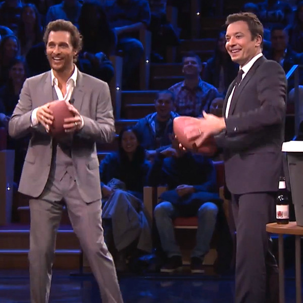Matthew McConaughey & Jimmy Fallon Play ''Facebreakers''—Watch!