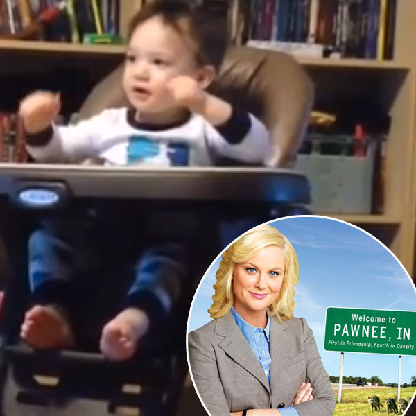 Watch: Baby Dances to Parks and Rec Song