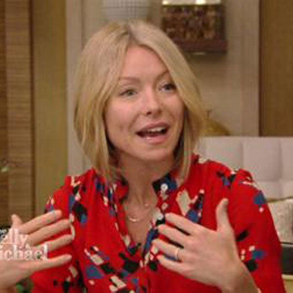 Kelly Ripa Hosts With No Makeup on After Losing Bet - E! Online