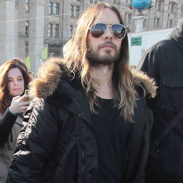 Jared Leto Travels to Ukraine, Performs With 30 Seconds to Mars