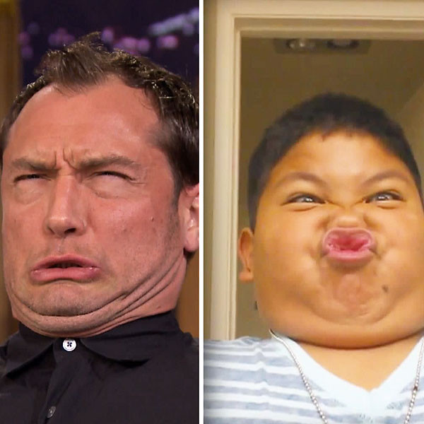 Watch Jude Law & Jimmy Fallon's "Funny Face-Off"