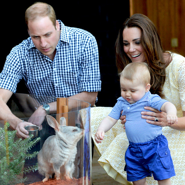 Photos from Prince George's First Royal Tour