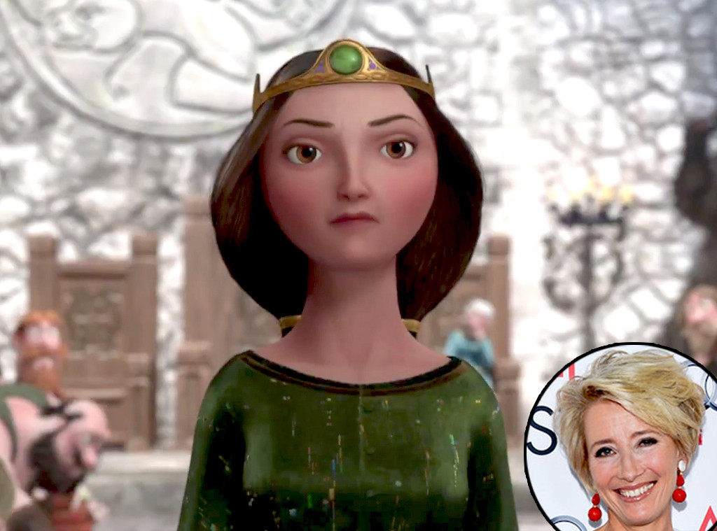 Queen Elinor, Brave from The Faces & Facts Behind Disney Characters | E ...