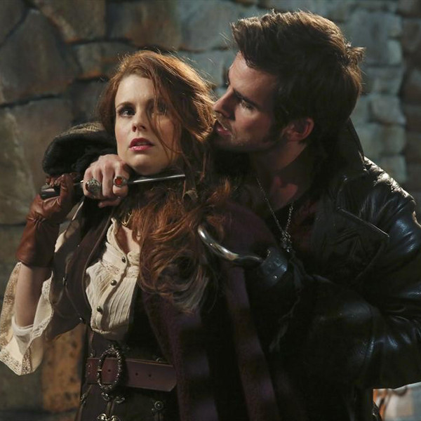 Watch Hook and Ariel's Heated Once Upon a Time Moment! - E! Online