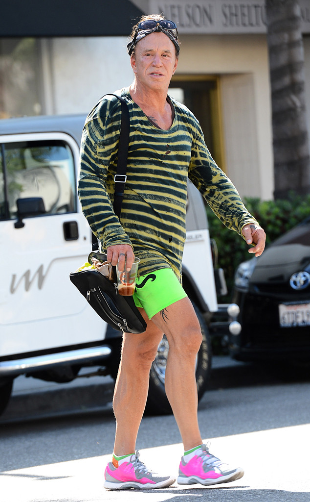 Mickey Rourke from The Big Picture: Today's Hot Photos | E! News