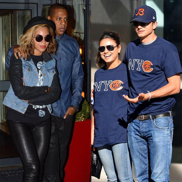 Celeb Couples Can't Stop Dressing Alike—See All the Pics!