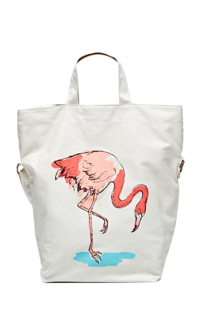 Soludos Flamingo Tote from Editors' Obsessions | E! News