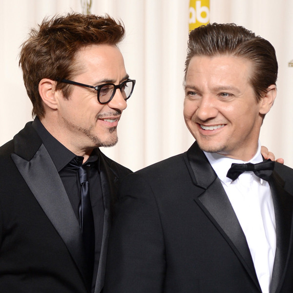 RDJ & Jeremy Renner Hang Out With Their Families in Nashville - E! Online